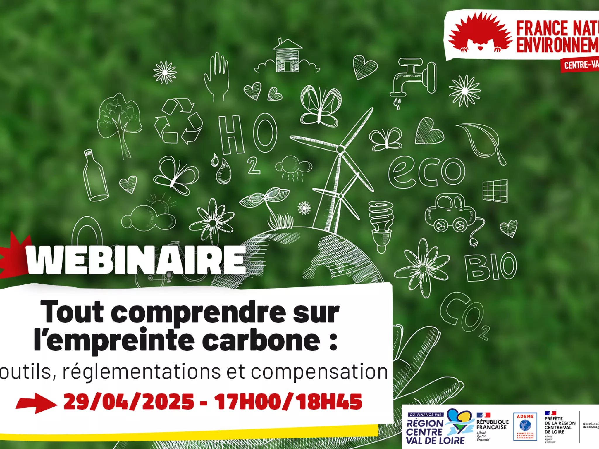 Retour sur notre webinaire dédié à l'empreinte carbone ! | FNE Centre-Val-de-Loire